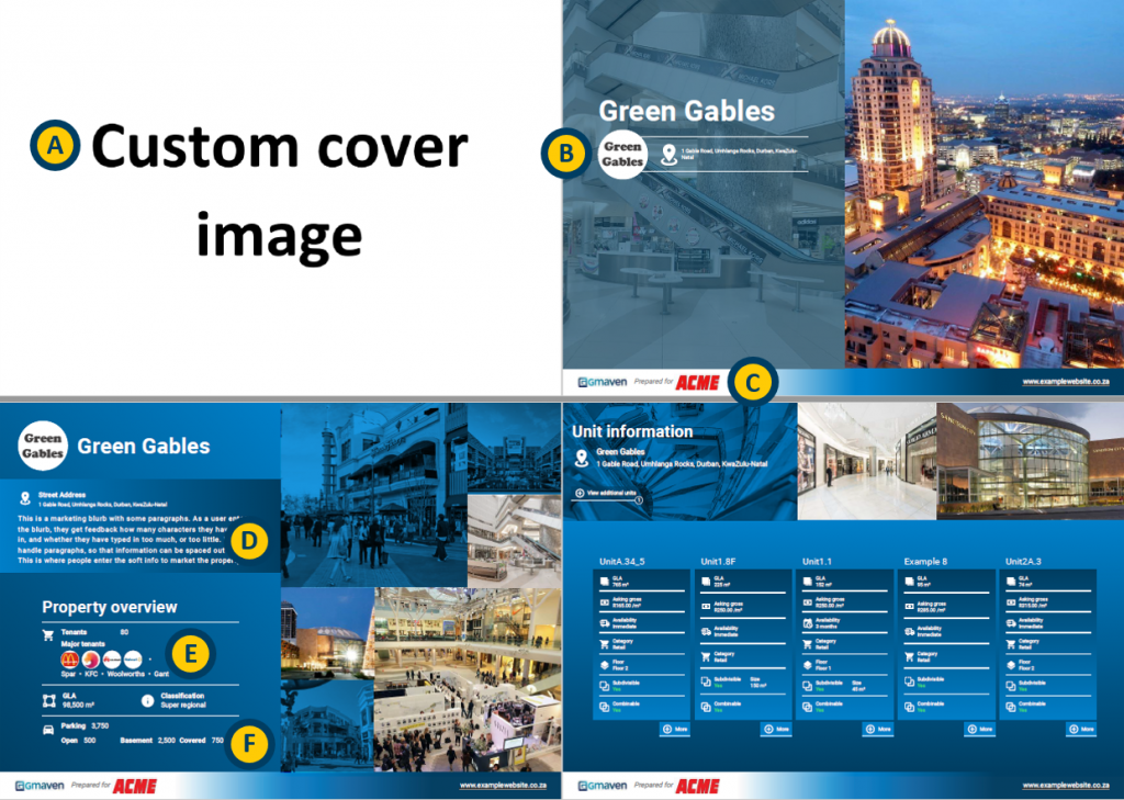 How to make awesome retail leasing brochures - Gmaven Blog