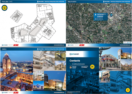 How to make awesome retail leasing brochures - Gmaven knowledge base